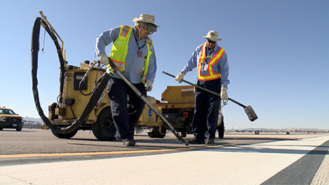 Maintaining the airfield takes a special team | Harry Reid Airport - News