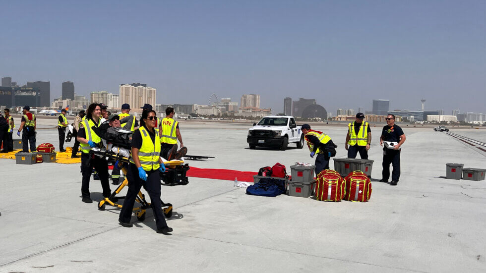 Realistic disaster drill tests airport’s emergency response | Harry ... Realistic disaster drill tests airport’s emergency response | Harry ...